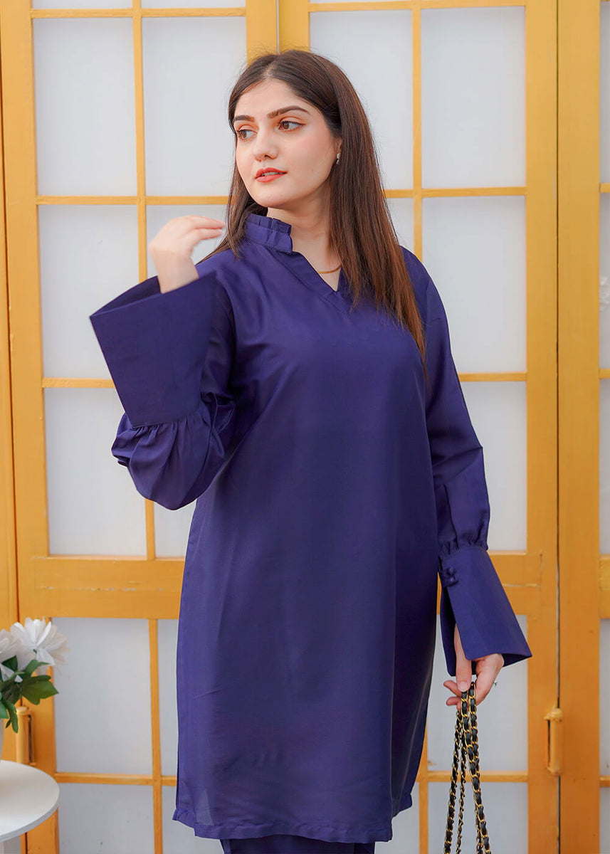 Blue Tunic Set – Elara