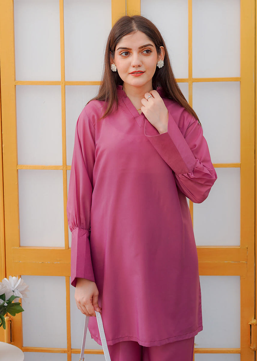 Tea Pink Tunic Set – Elara