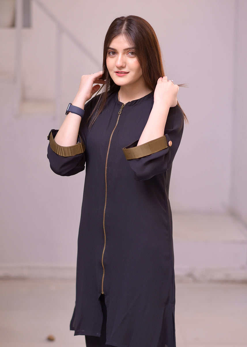 ZIPPER COAT SET – Elara